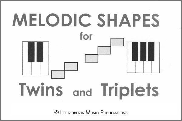 Melodic Shapes Flashcards – Pace Piano - Lee Roberts Music Publications